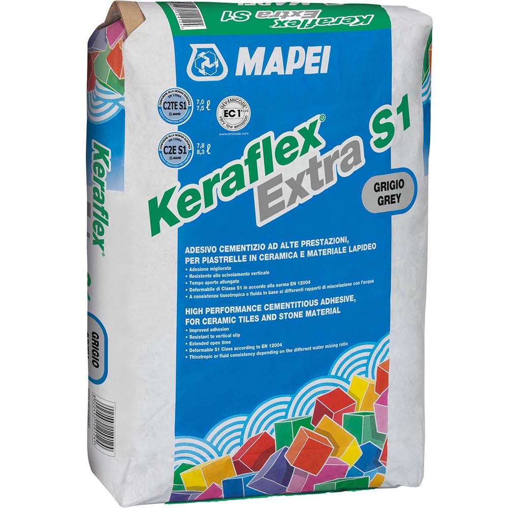 Mapei Keraflex Extra S1 LD Grijs – Flowresin.com